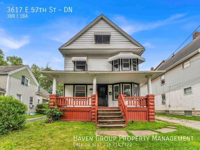 3617 E 57th St | DN, Cleveland, OH 44105 Spacious 3 bed 1 bath multi family home! Cash only applicants  CMHA/Section 8 is not accepted