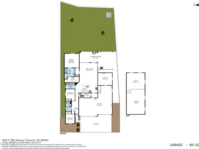 3613 S 78th Ave, Phoenix, AZ 85043 | MLS #7008