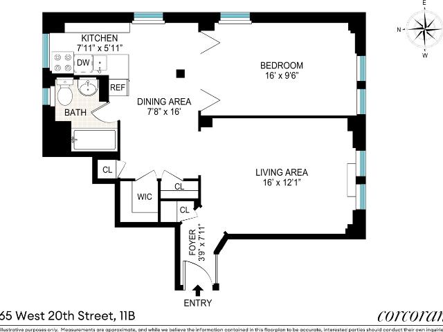 365 West 20th Street, Unit 11B | Compass
