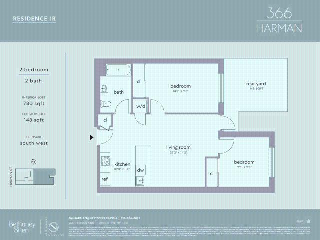 366 Harman Street, Unit 1R | Compass