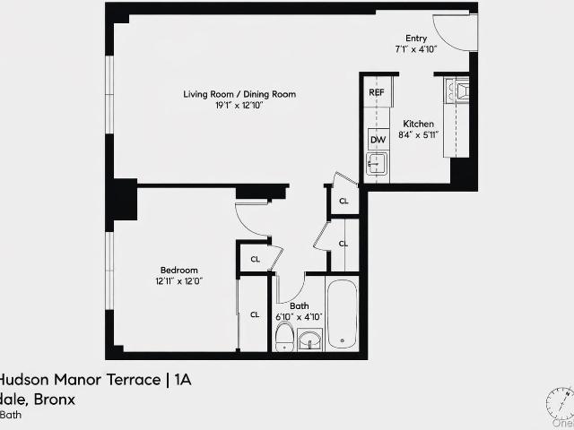3671 Hudson Manor Terrace, Unit 1A