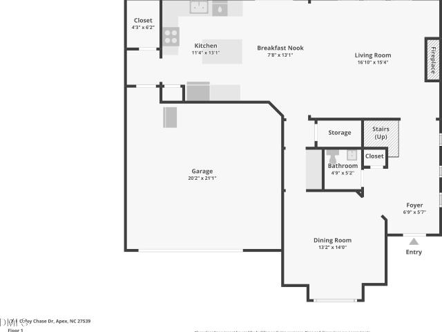 3710 Colby Chase Dr, Apex, NC 27539 | MLS #10163 | Compass