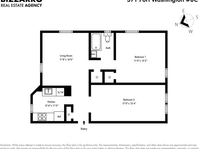 371 Fort Washington Avenue, Unit 6C