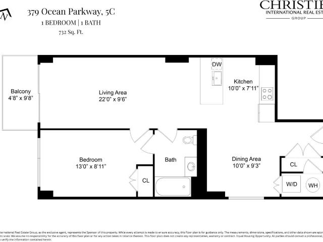 379 Ocean Parkway, Unit 5C | Compass