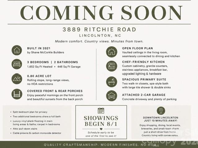 3889 Ritchie Rd, Lincolnton, NC 28092
