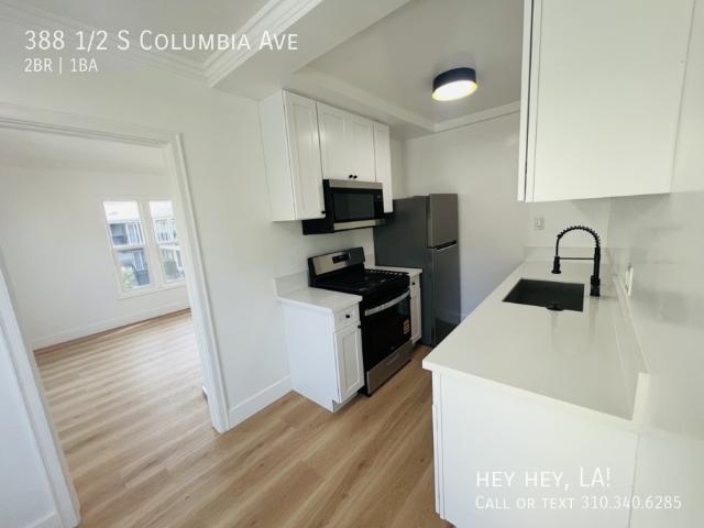 388 1/2 S Columbia Ave, Los Angeles, CA 90017 | Fully Remodeled 2BD/1BA | 2 Car Private Garage Available | In Unit Laundry | Downtown Adjacent