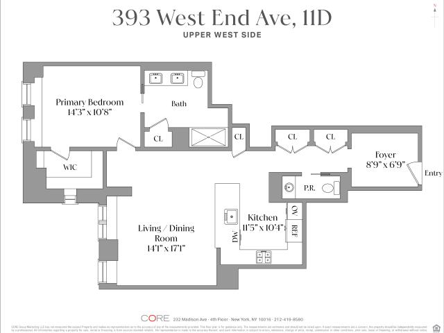 393 West End Avenue, Unit 11D | Compass