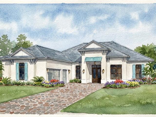 3 Bed, 4 Bath New Home plan in Venice, FL