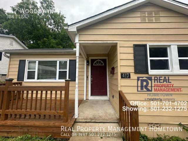 3 Bed 1 Bath House In Hot Springs School District!