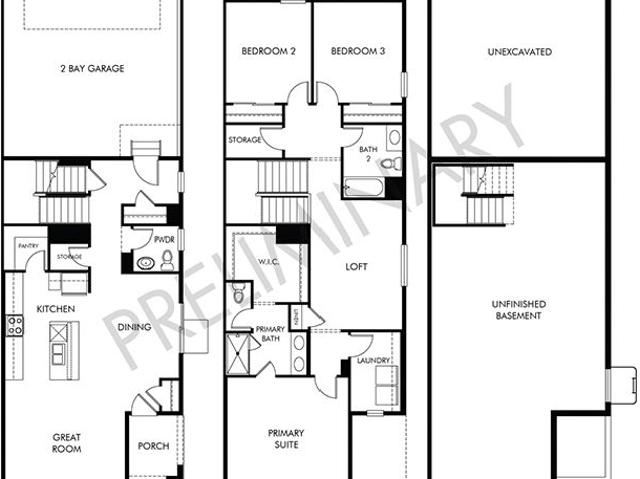 3 Bed, 2 Bath New Home plan in Thornton, CO