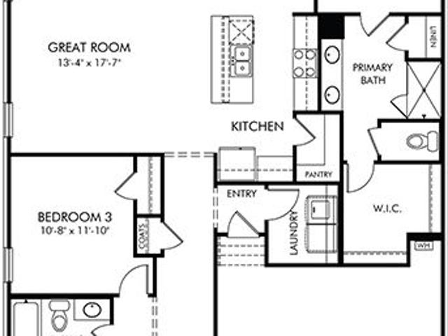3 Bed, 2 Bath New Home plan in Toney, AL