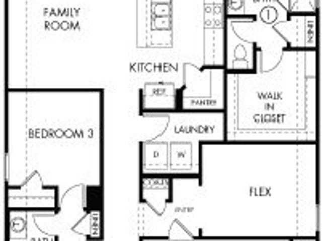 3 Bed, 2 Bath New Home plan in Waller, TX