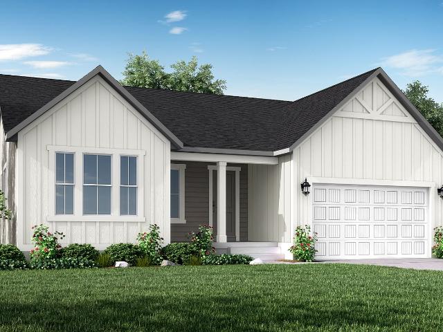 3 Bed, 2 Bath New Home plan in West Jordan, UT
