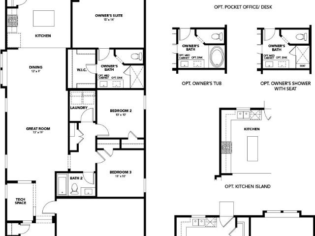 3 Bed, 2 Bath New Home plan in Anna, TX
