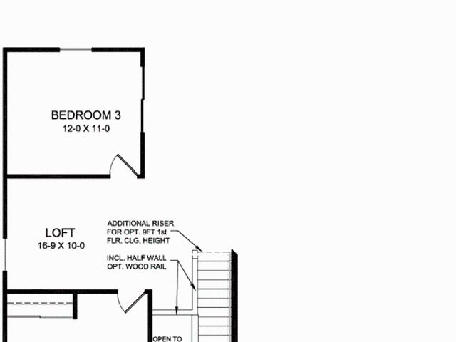 3 Bed, 2 Bath New Home plan in Ashville, OH