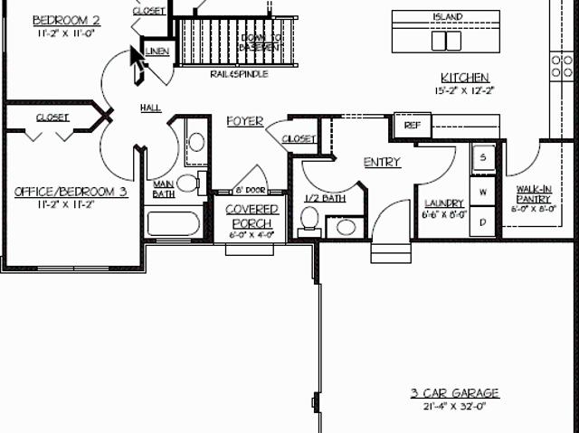 3 Bed, 2 Bath New Home plan in Brecksville, OH