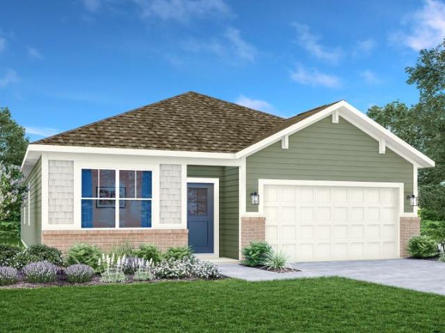 3 Bed, 2 Bath New Home plan in Camby, IN