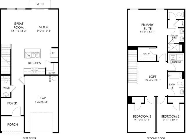 3 Bed, 2 Bath New Home plan in Charlotte, NC