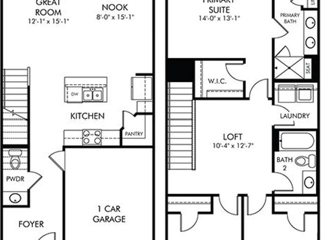 3 Bed, 2 Bath New Home plan in Charlotte, NC