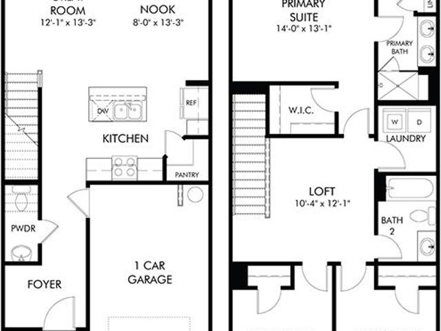 3 Bed, 2 Bath New Home plan in Charlotte, NC