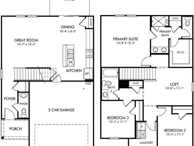 3 Bed, 2 Bath New Home plan in Cherryville, NC
