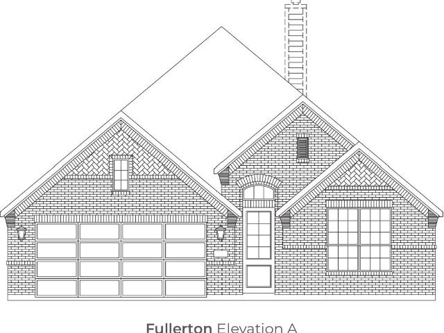 3 Bed, 2 Bath New Home plan in Crowley, TX