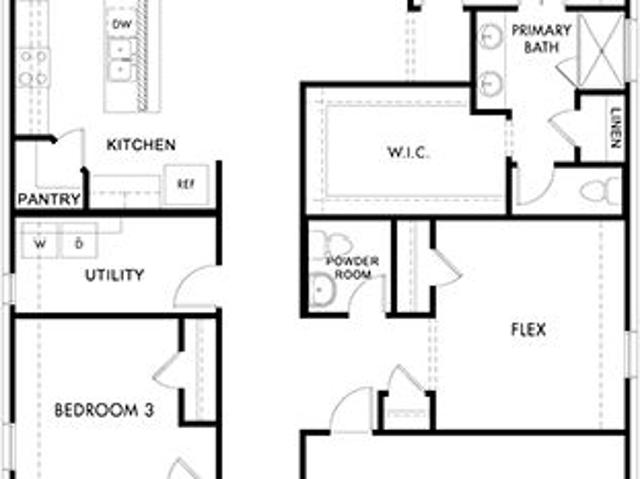 3 Bed, 2 Bath New Home plan in Crandall, TX