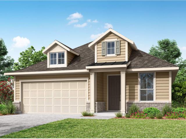 3 Bed, 2 Bath New Home plan in Denton, TX