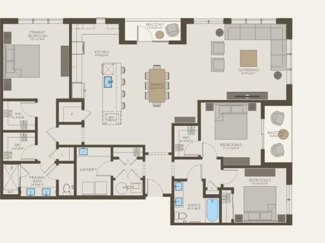 3 Bed, 2 Bath New Home plan in Fairfax, VA