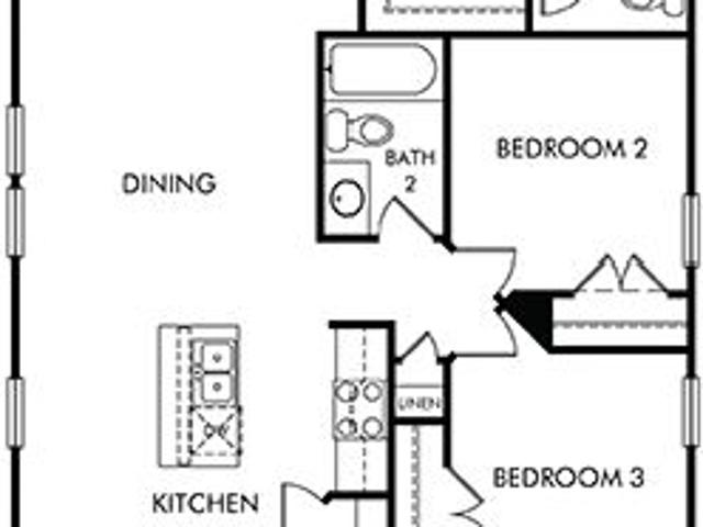 3 Bed, 2 Bath New Home plan in Farmersville, TX