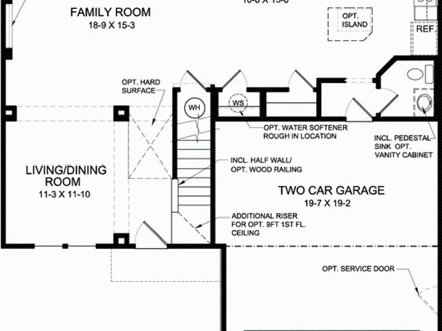 3 Bed, 2 Bath New Home plan in Galloway, OH