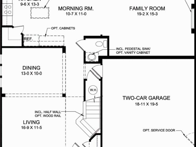 3 Bed, 2 Bath New Home plan in Galloway, OH