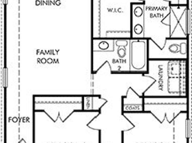 3 Bed, 2 Bath New Home plan in Georgetown, TX