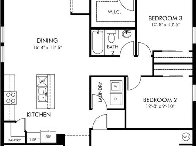 3 Bed, 2 Bath New Home plan in Groveland, FL