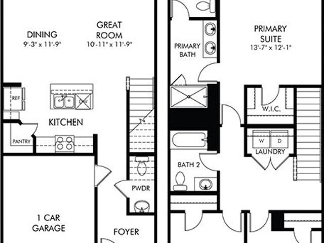 3 Bed, 2 Bath New Home plan in Greer, SC
