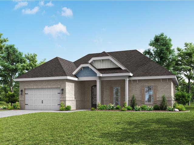 3 Bed, 2 Bath New Home plan in Gulfport, MS