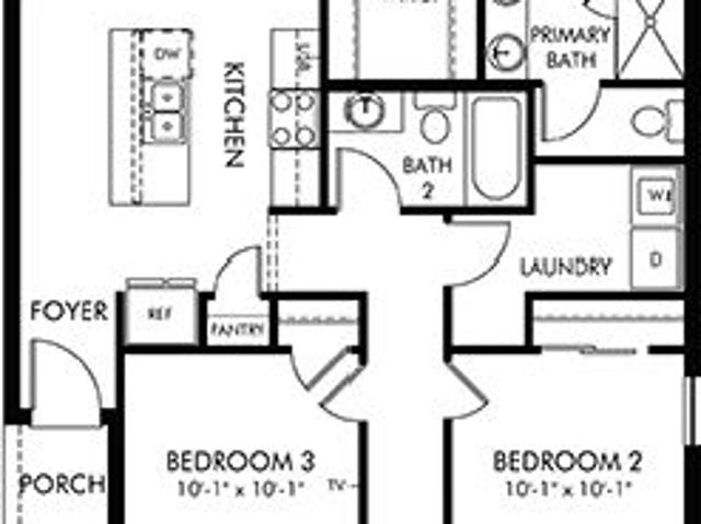 3 Bed, 2 Bath New Home plan in Haines City, FL
