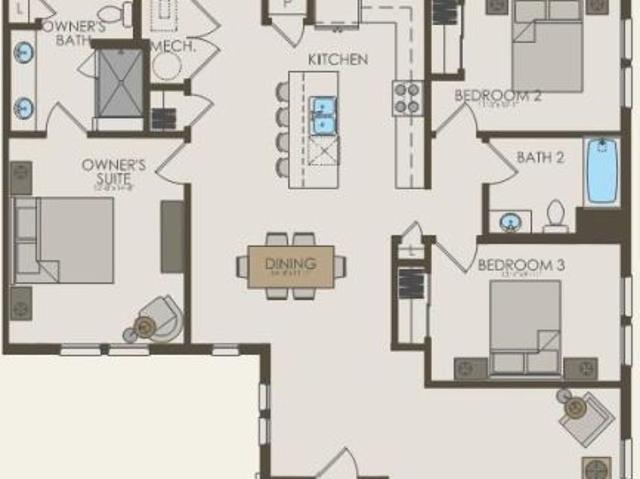 3 Bed, 2 Bath New Home plan in Haymarket, VA