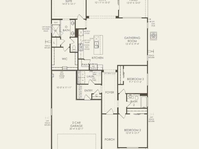 3 Bed, 2 Bath New Home plan in Henderson, NV
