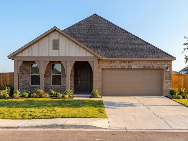 3 Bed, 2 Bath New Home plan in Heartland, TX