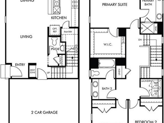 3 Bed, 2 Bath New Home plan in Houston, TX