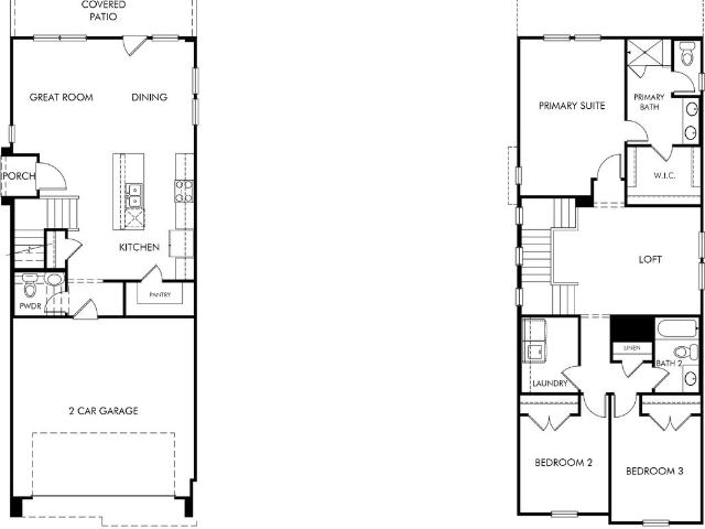 3 Bed, 2 Bath New Home plan in Houston, TX