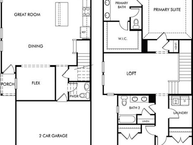 3 Bed, 2 Bath New Home plan in Houston, TX