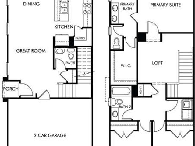 3 Bed, 2 Bath New Home plan in Houston, TX