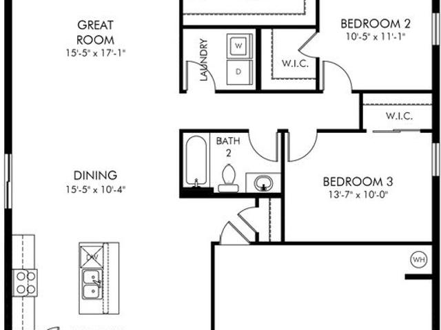 3 Bed, 2 Bath New Home plan in Howey In The Hills, FL