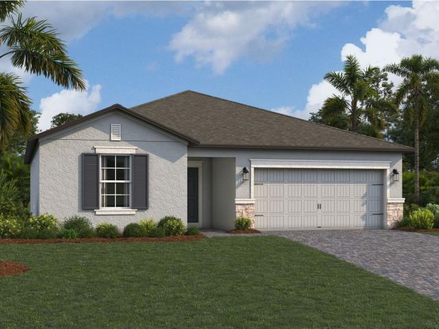 3 Bed, 2 Bath New Home plan in Hudson, FL