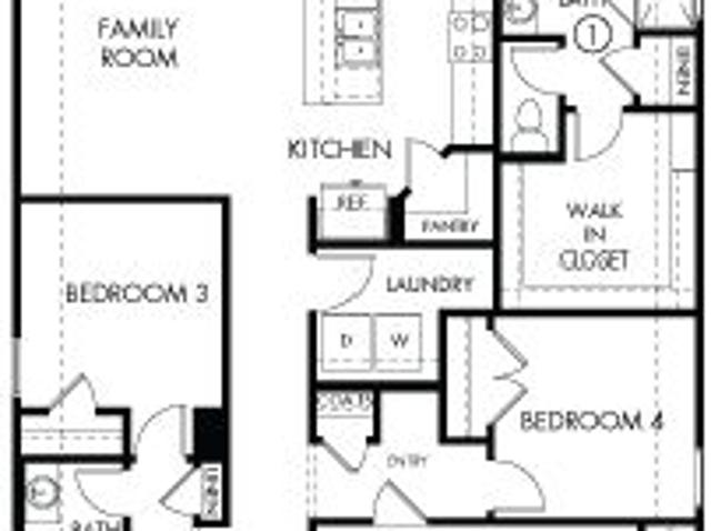 3 Bed, 2 Bath New Home plan in Huffman, TX