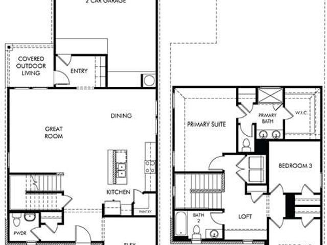 3 Bed, 2 Bath New Home plan in Hutto, TX