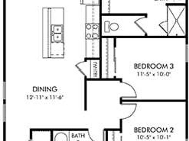 3 Bed, 2 Bath New Home plan in Jacksonville, FL