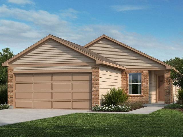 3 Bed, 2 Bath New Home plan in Jarrell, TX